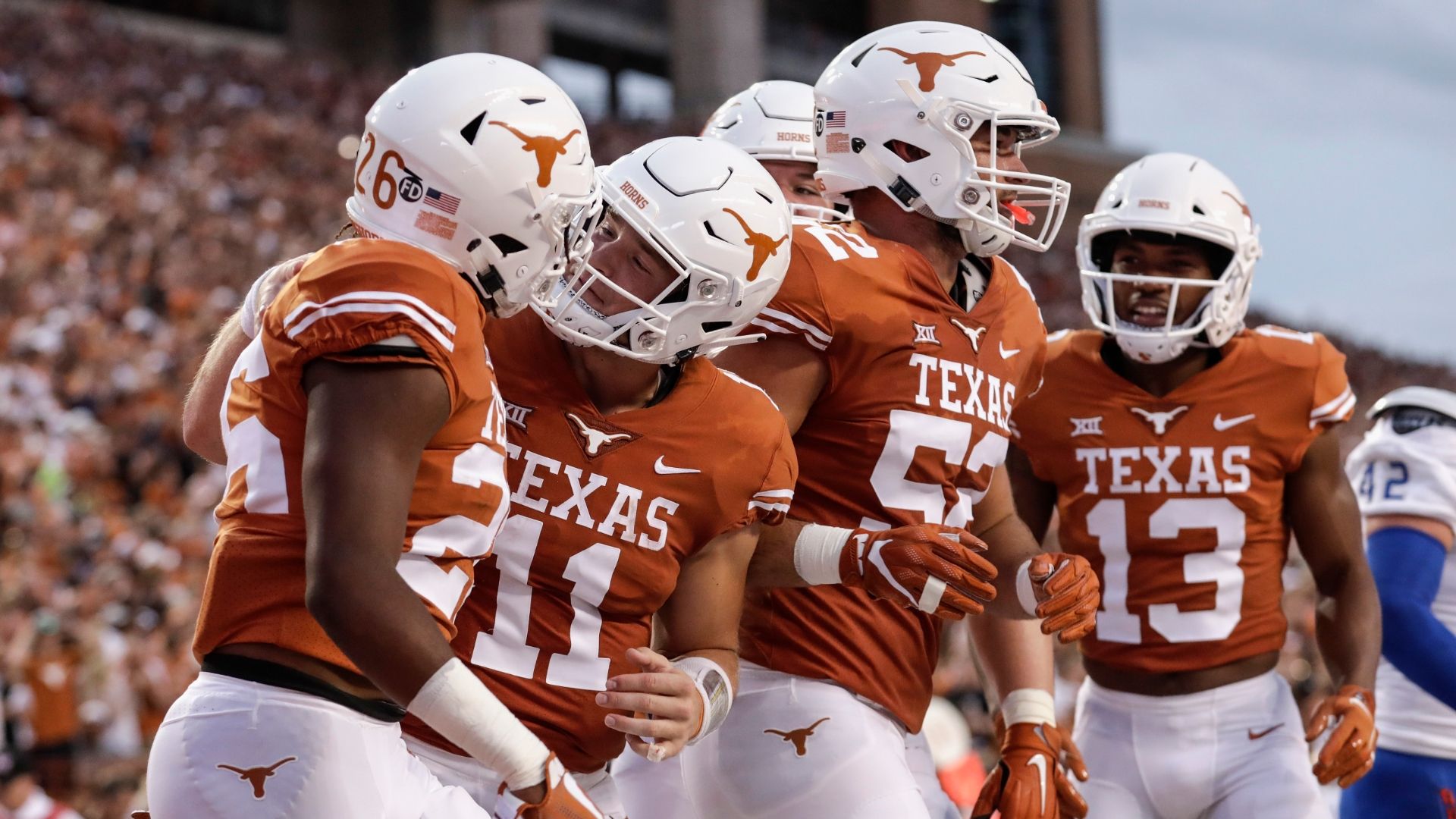 Texas look to reclaim Lone Star State against TCU - ESPN Video