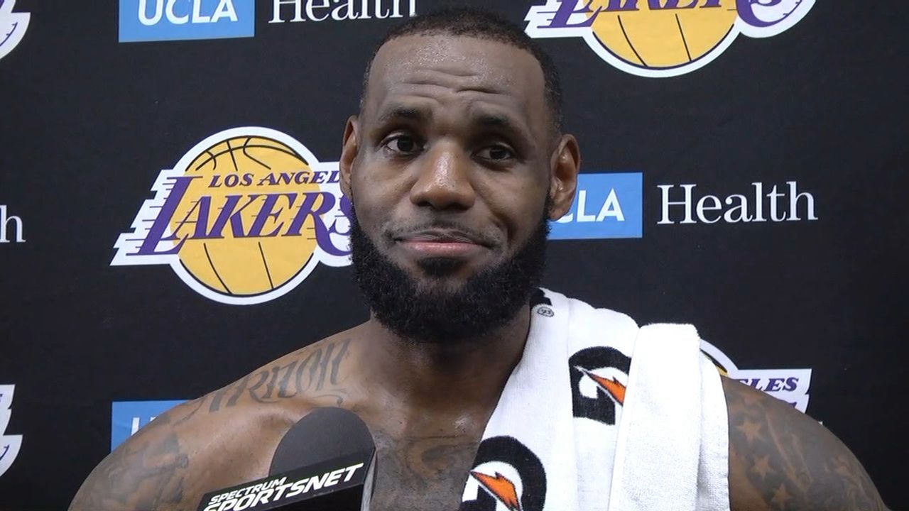 LeBron amused by loyalty question - ESPN Video
