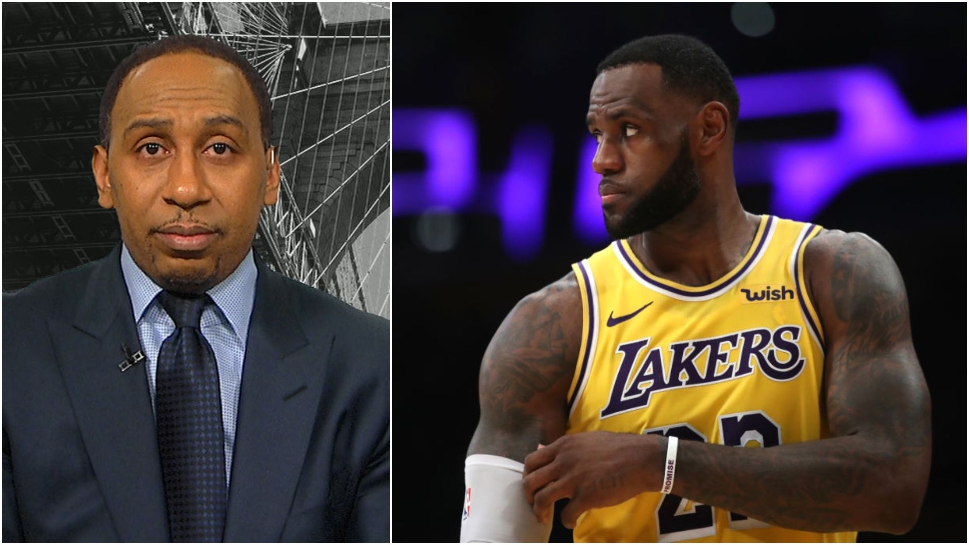 Stephen A.: Lakers fans questioning LeBron's commitment - ESPN Video