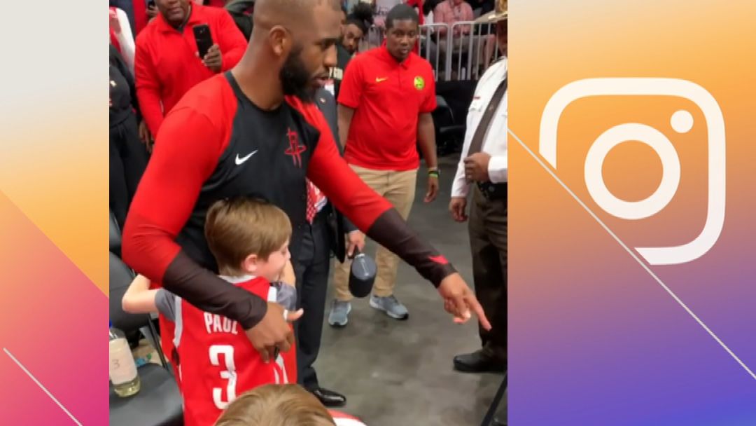 CP3 makes a young fan's day - ESPN Video