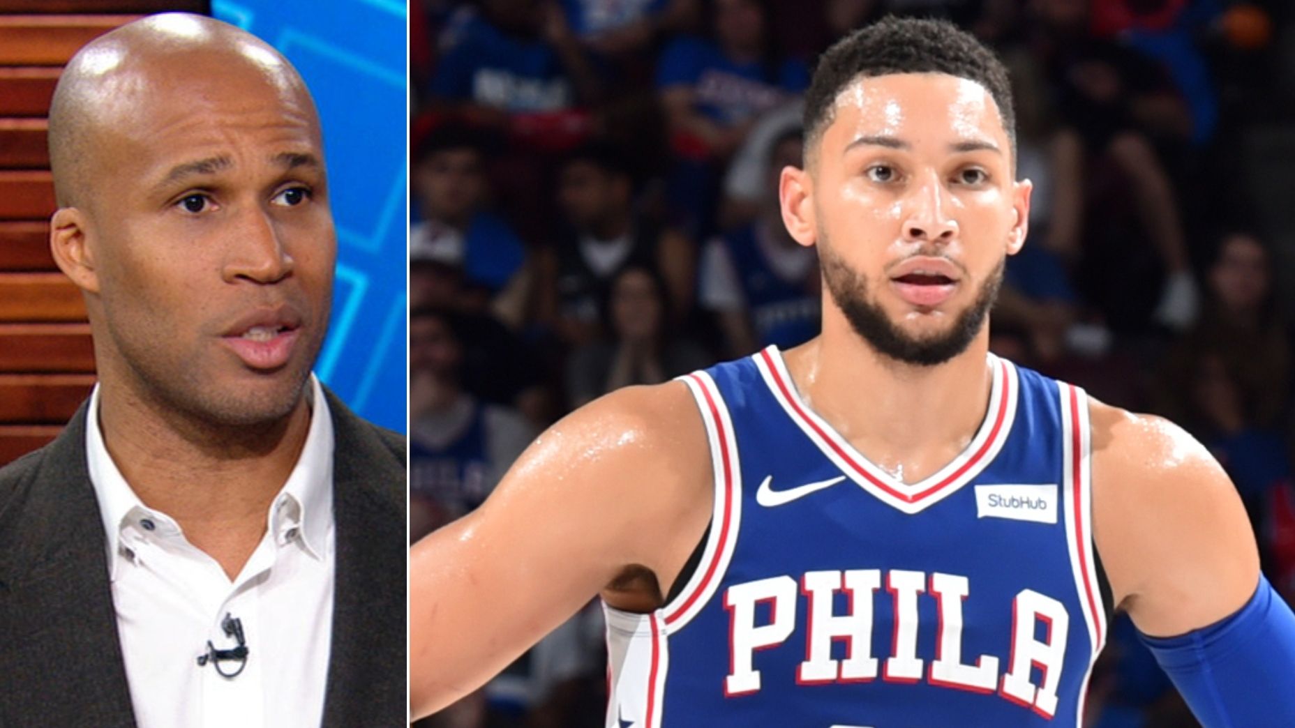 Jefferson: Simmons shouldn't be surprised by 76ers fans' boos - ESPN Video