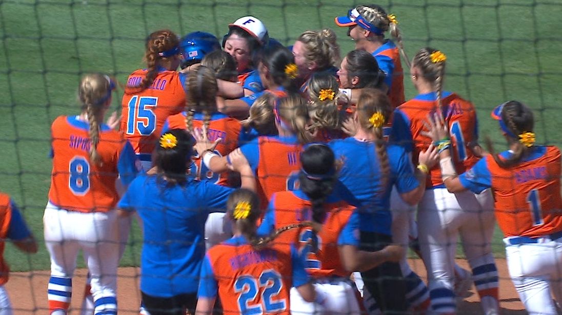 Florida advances to WCWS on walk-off single - ESPN Video