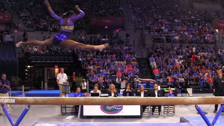 Best gymnastics leaps - ESPN Video
