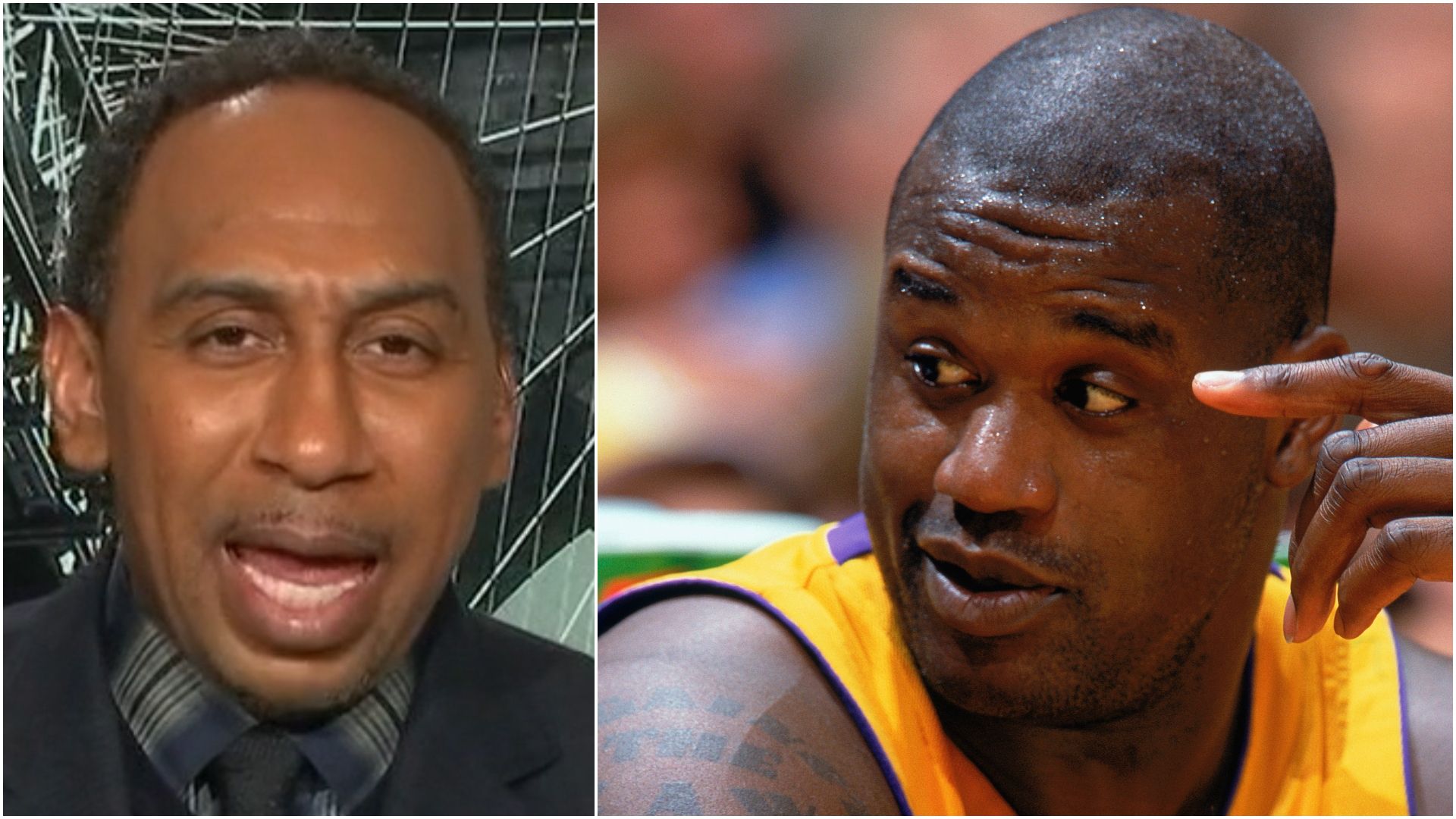 Stephen A. doesn't think Shaq's Lakers vs. MJ's Bulls would even be ...