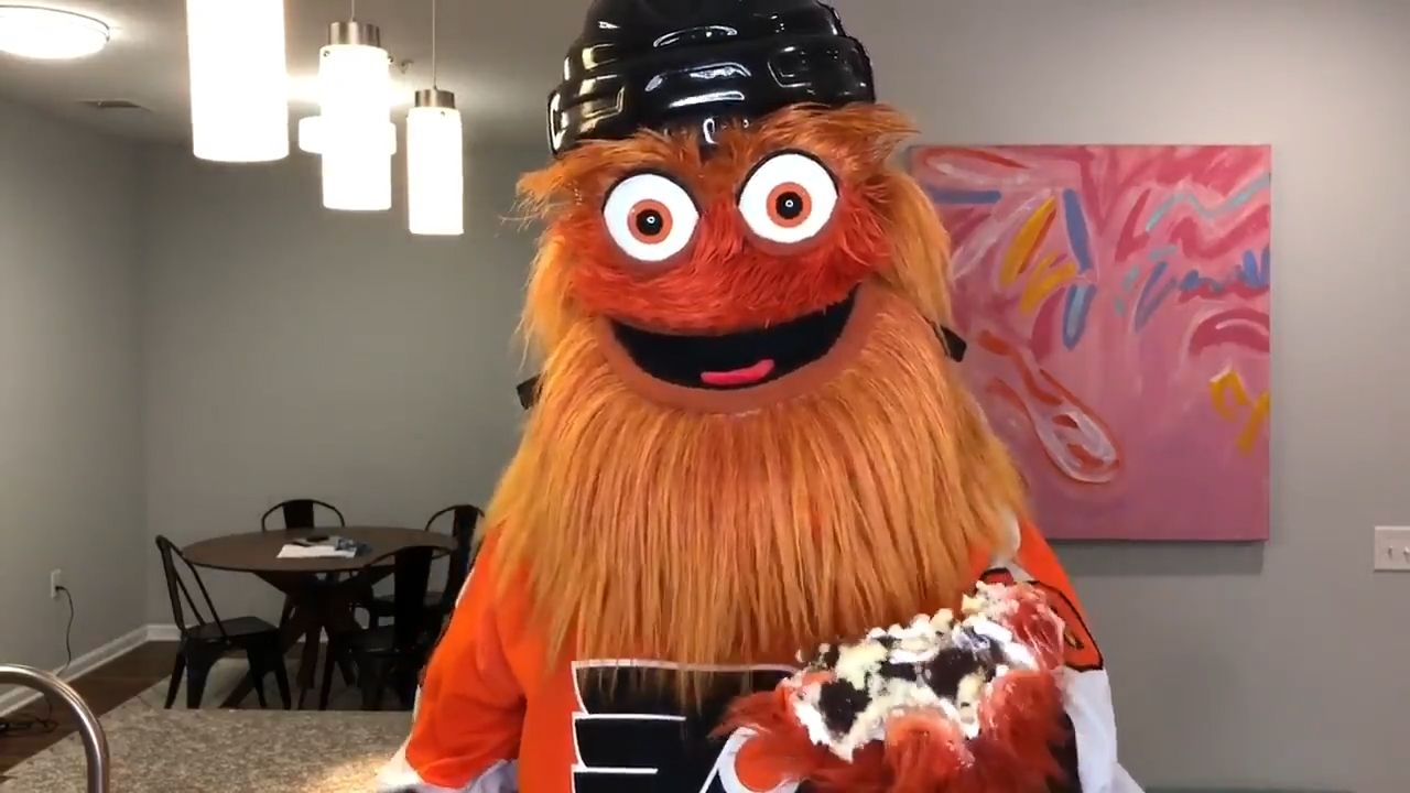 Gritty wants to know, is he made of ... cake? - ESPN Video