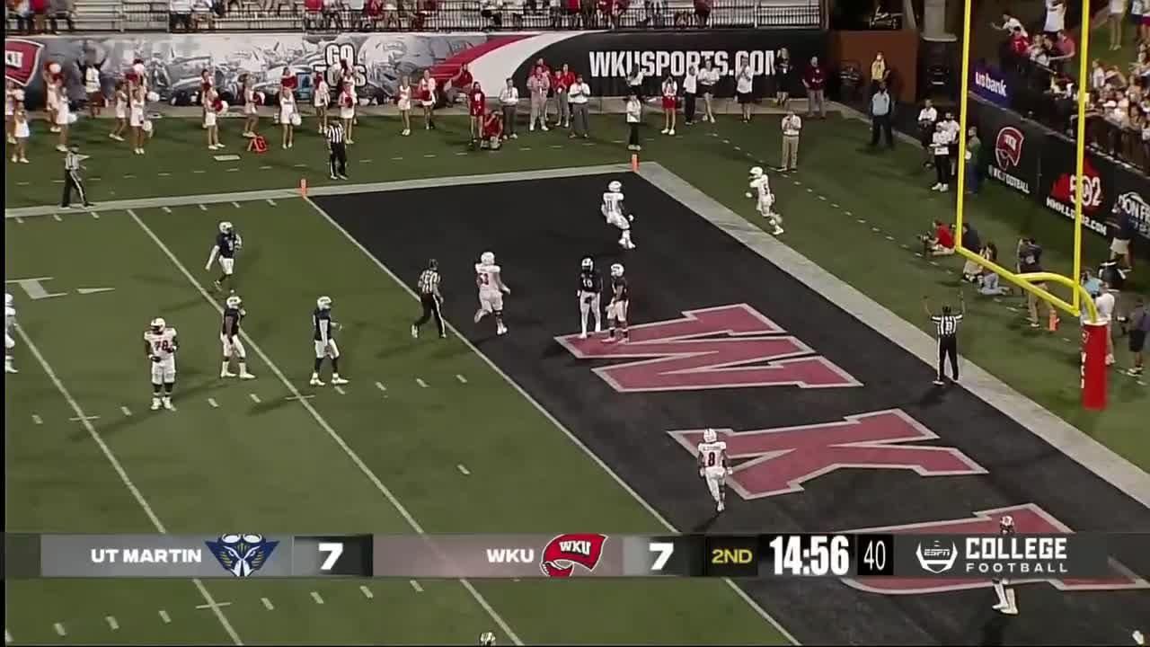 Bailey Zappe connects for 10-yard TD pass - ESPN Video