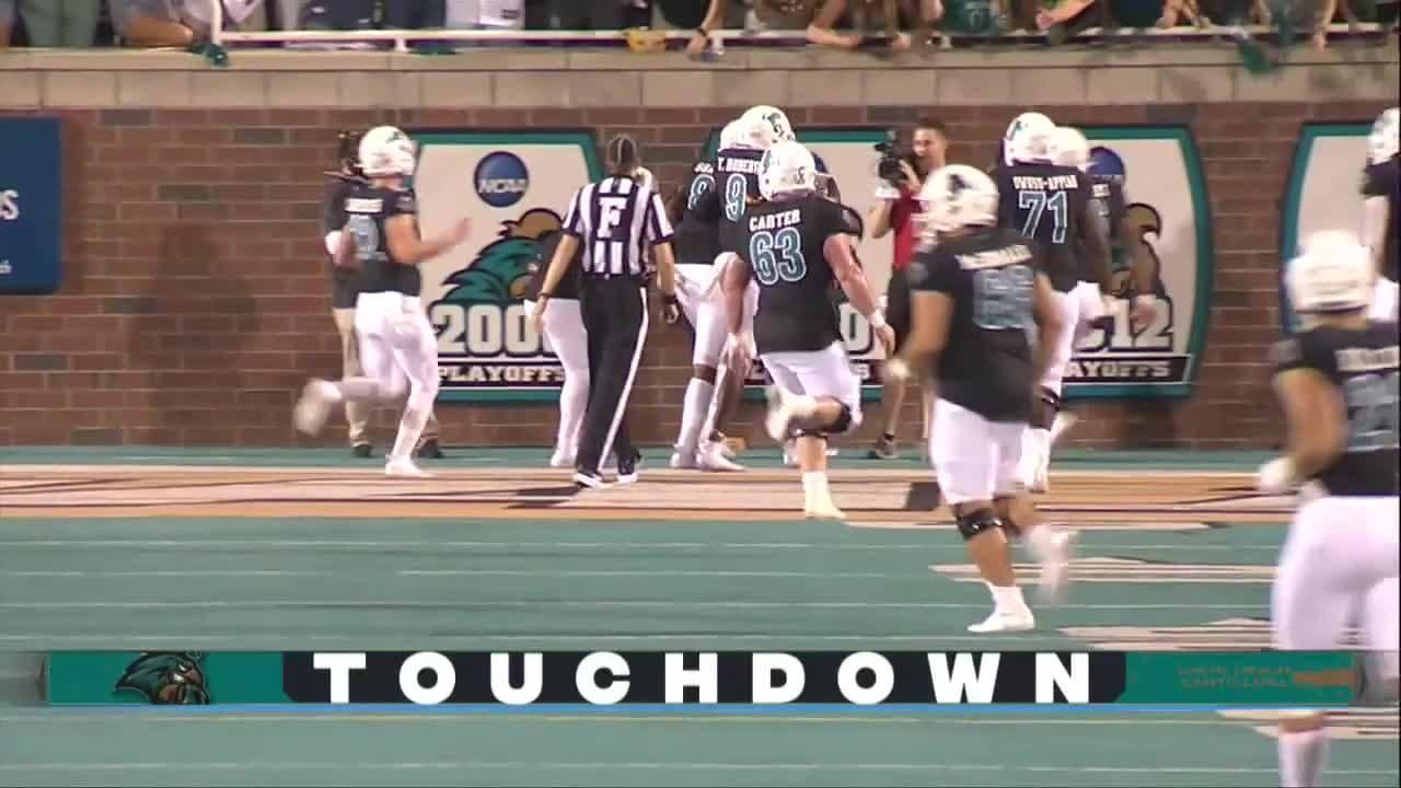 Bryce Carpenter airs it out for 49-yard touchdown pass - ESPN Video