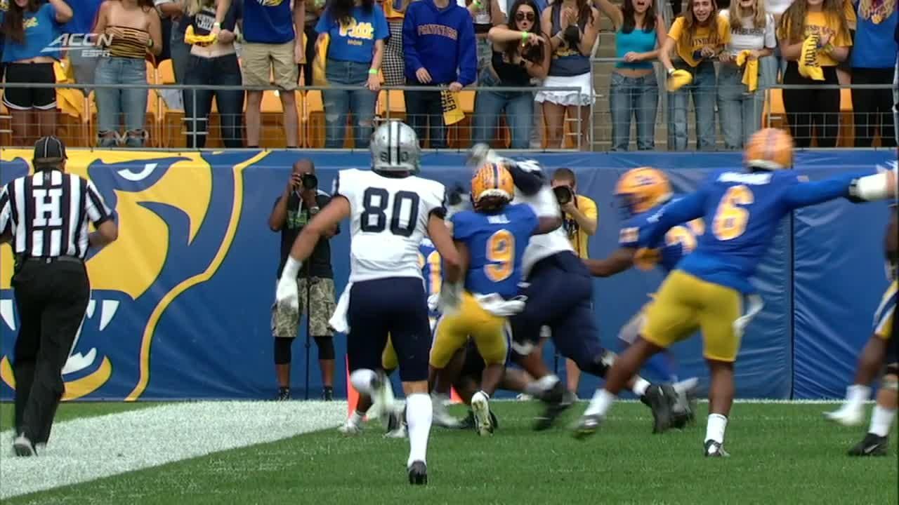 Damarri Mathis scores 35-yard pick-six - ESPN Video