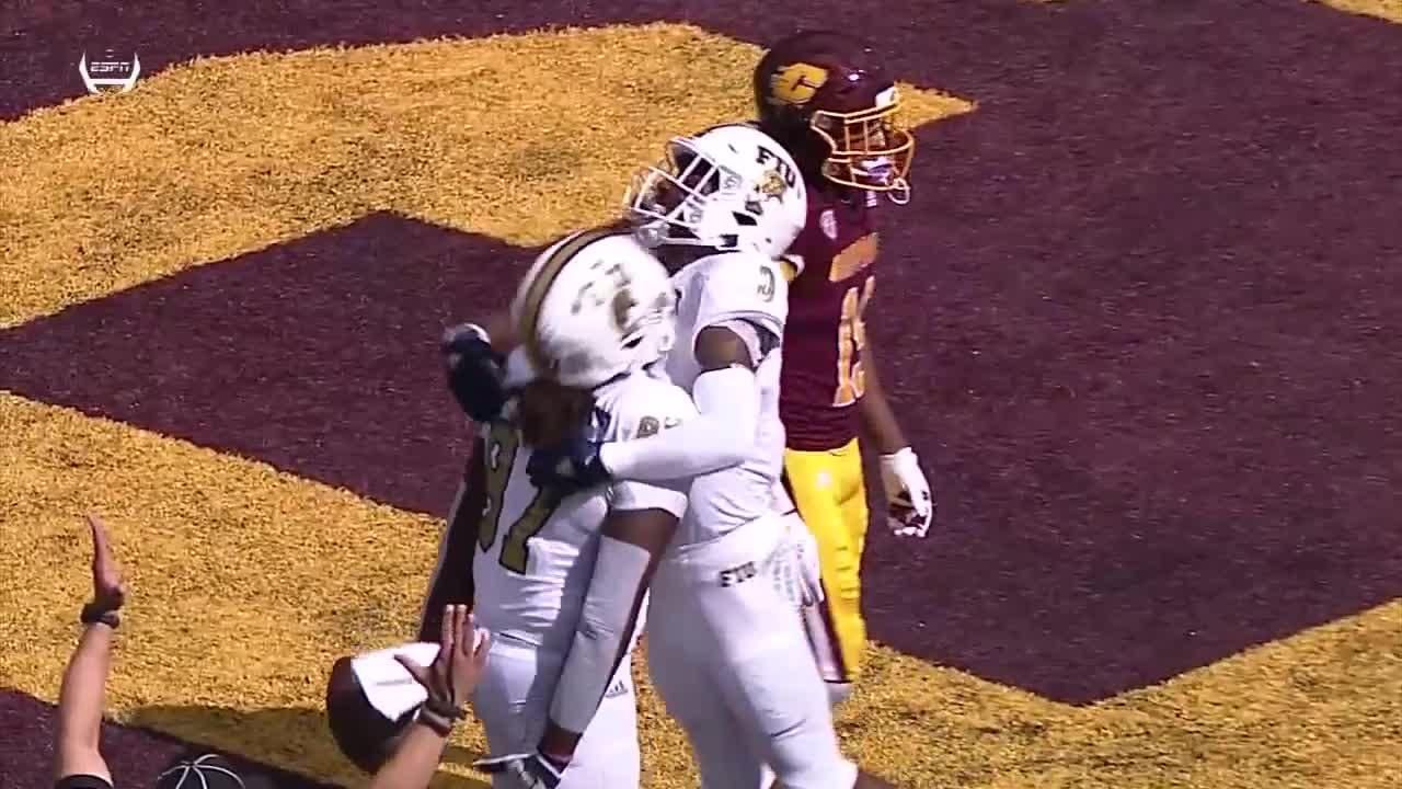 Kamareon Williams makes catch for 3-yard receiving touchdown - ESPN Video