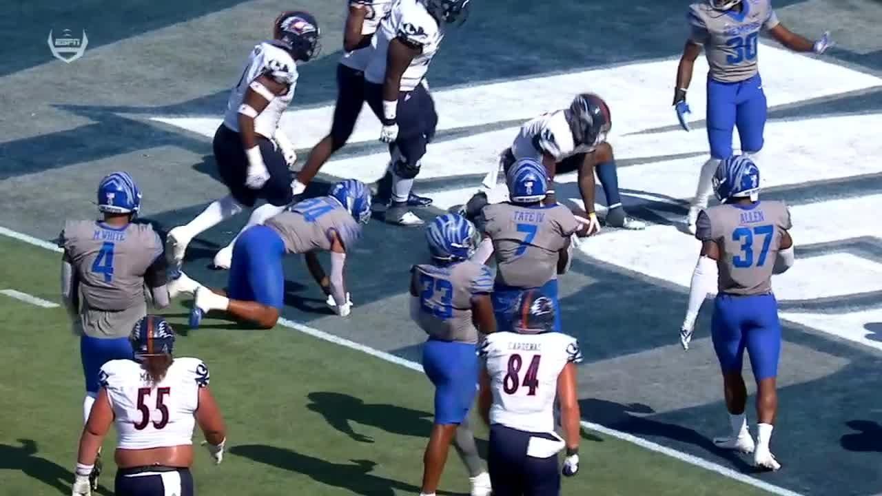 Sincere McCormick scores 12-yard rushing touchdown - ESPN Video