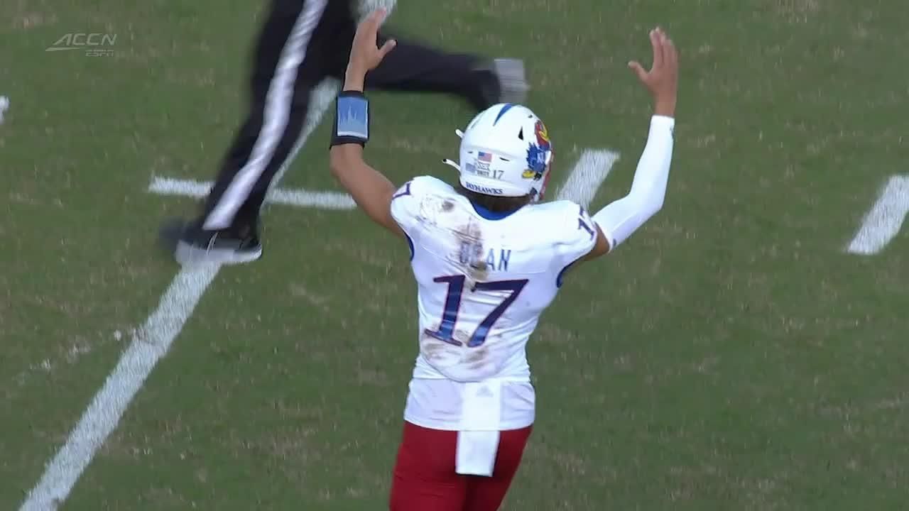 Jason Bean airs it out for 20-yard TD Pass - ESPN Video