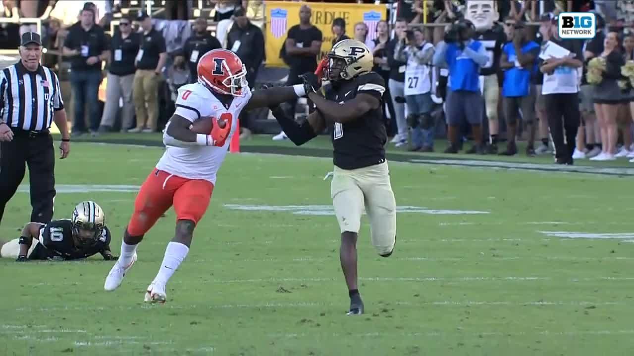 Joshua Mccray breaks off 38-yard rush vs. Purdue - ESPN Video