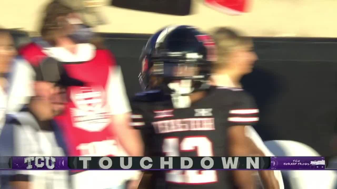 Miller outpaces Texas Tech's defense with 33-yard TD run - ESPN Video