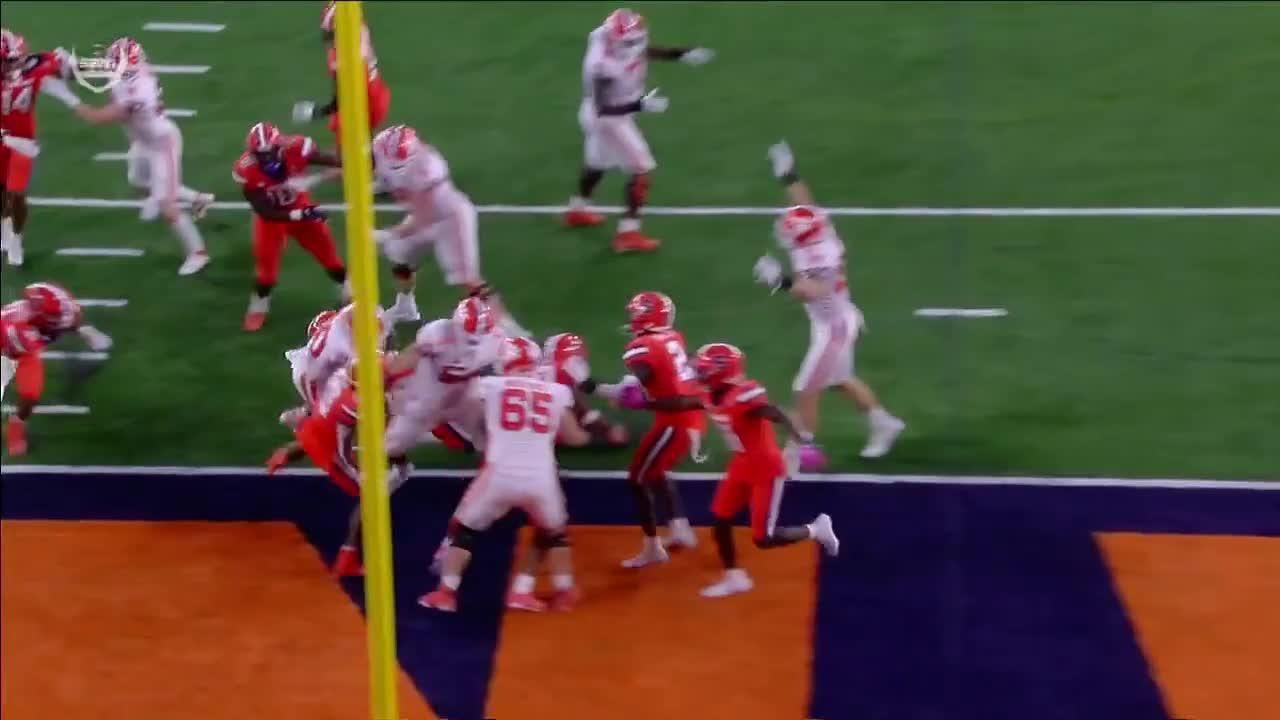 Kobe Pace powers in for 2-yard TD vs. Syracuse - ESPN Video