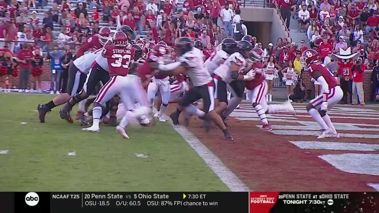 Xavier White runs for 1-yard touchdown - ESPN Video