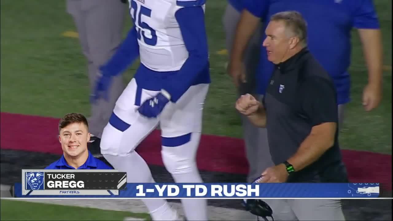 Tucker Gregg rushes in for 1-yard Rushing touchdown - ESPN Video