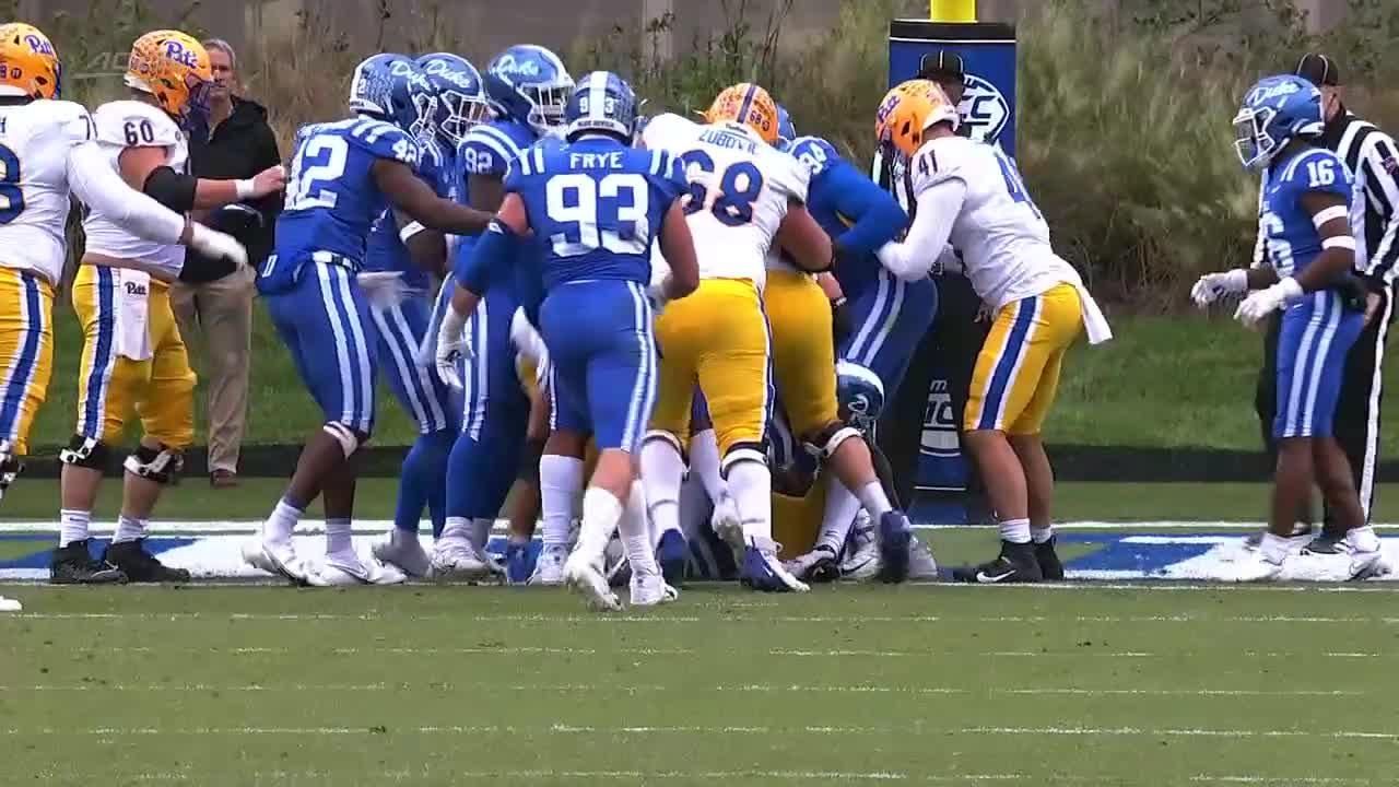 Rodney Hammond Jr. scores 1-yard rushing touchdown vs. Duke - ESPN Video