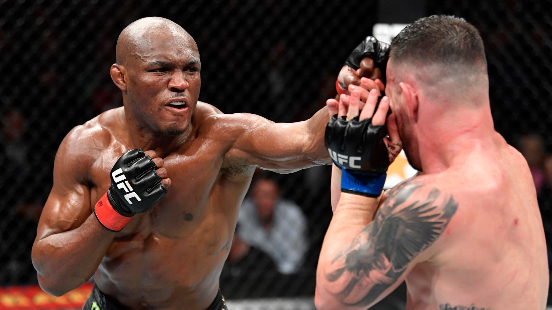 Kamaru Usman defends title vs. Colby Covington - ESPN Video