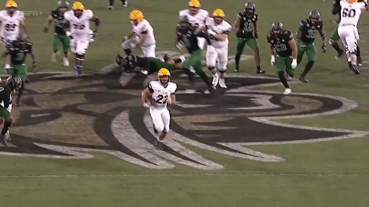 Bryant Koback rushes in for 55-yard Rushing touchdown - ESPN Video