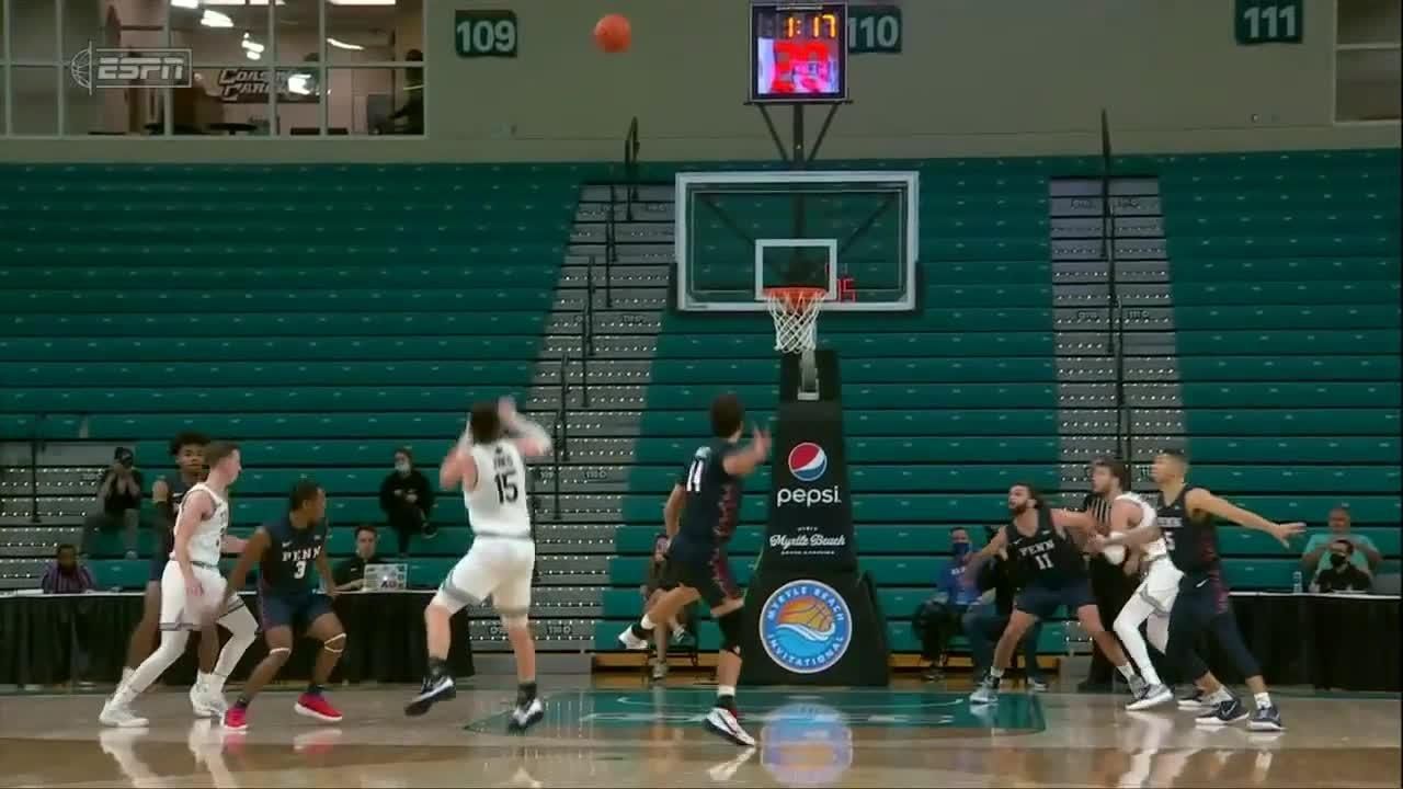 Rylan Jones nails clutch 3-pointer - ESPN Video