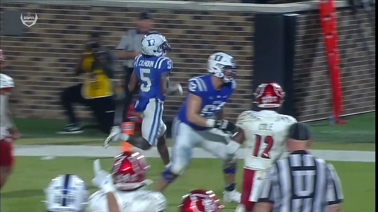Jalon Calhoun rushes in for 6-yard TD - ESPN Video