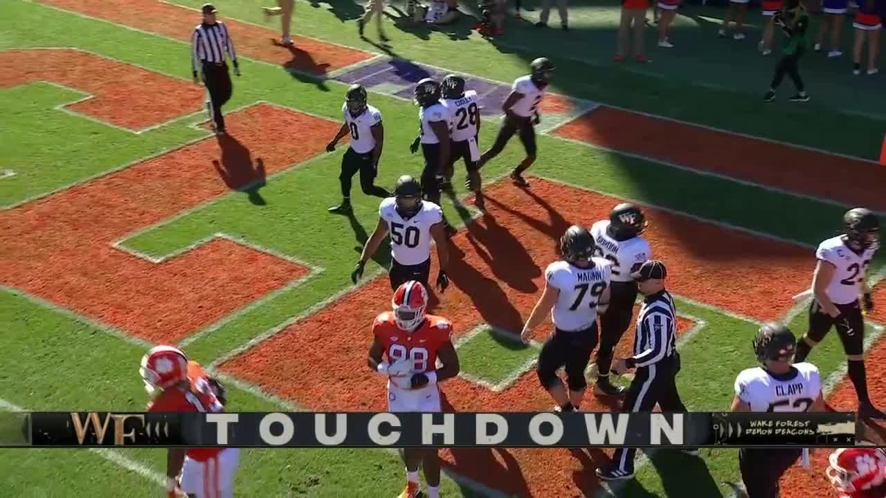 End Zone! Christian Turner scores 1-yard Rushing TD vs. Clemson - ESPN ...