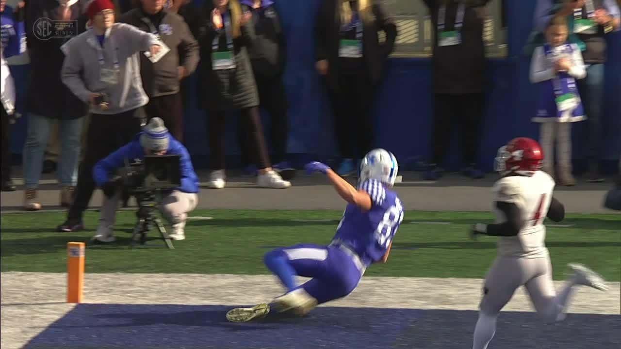 Touchdown! Justin Rigg scores vs. New Mexico State - ESPN Video