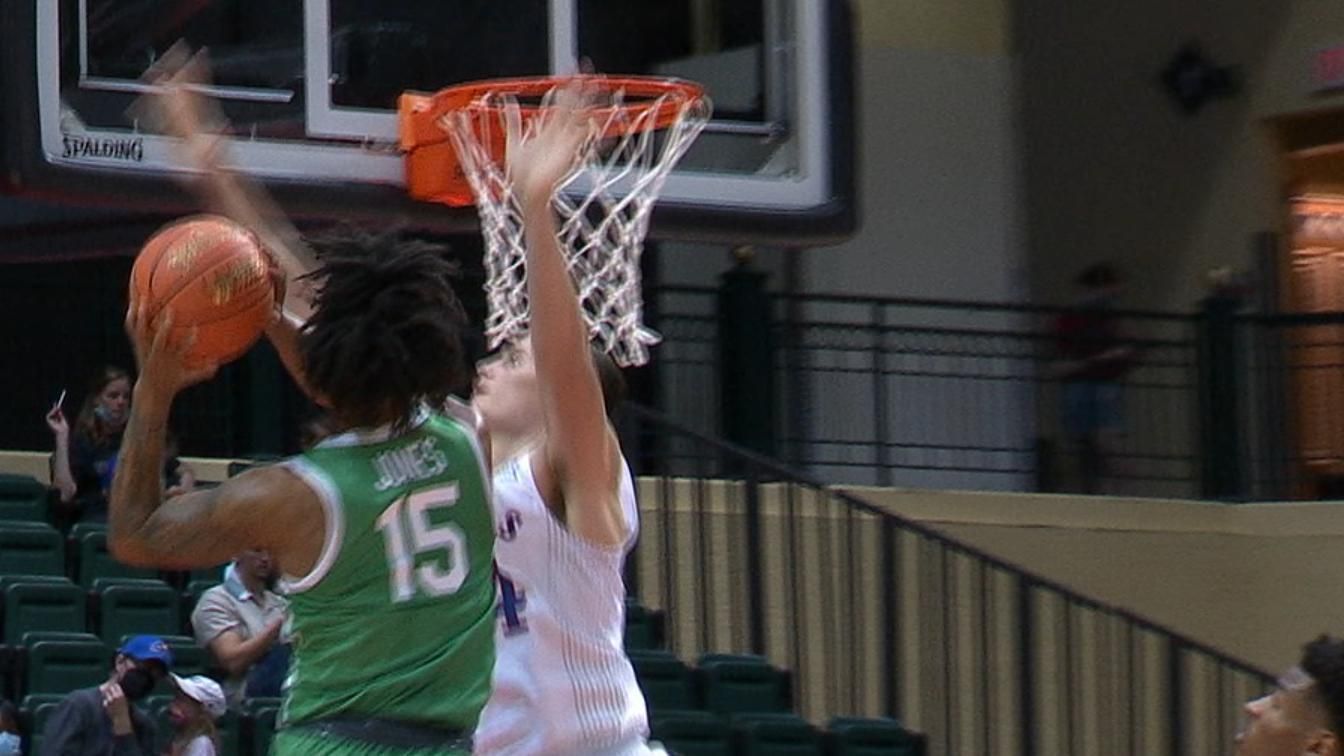 Rubin Jones makes a nice move for the layup - ESPN Video