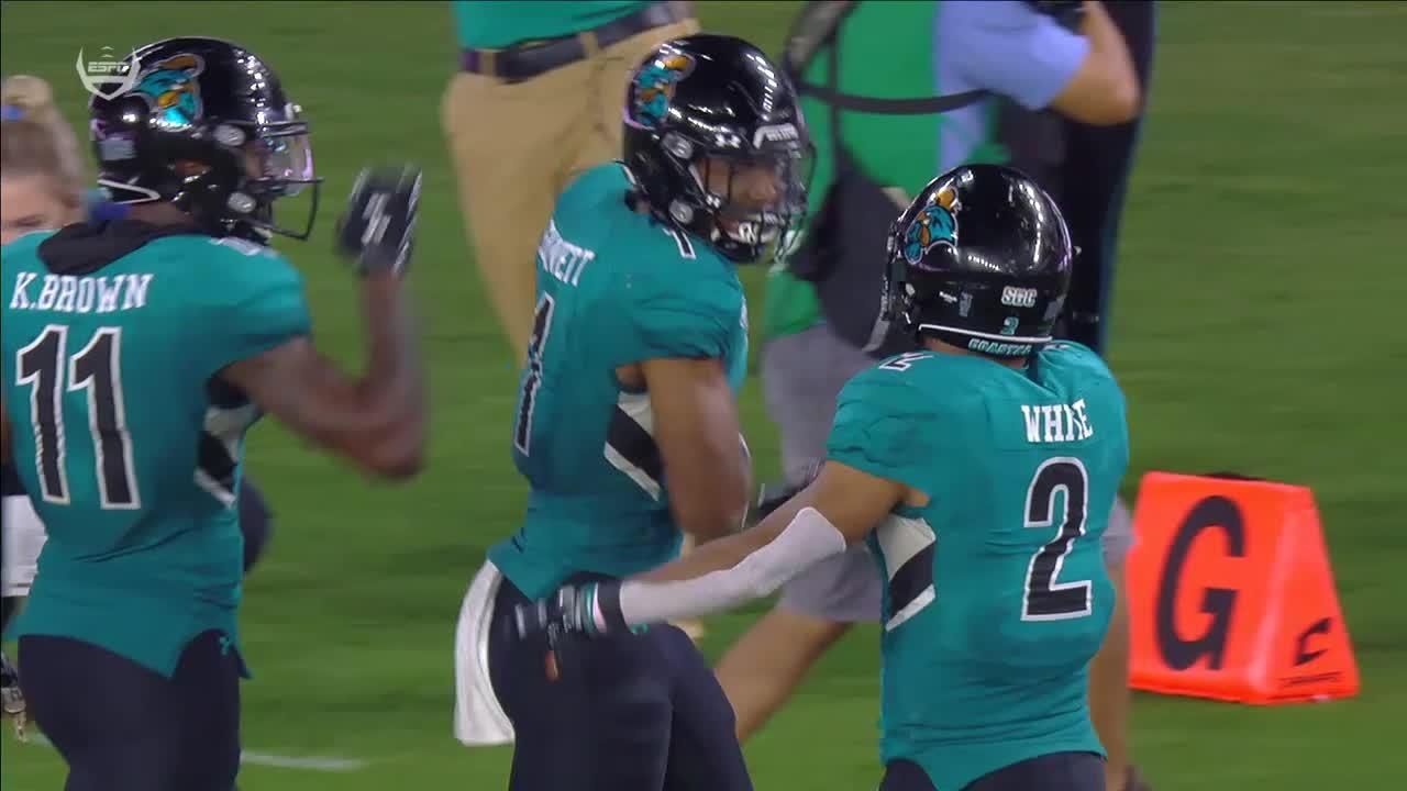 Grayson Mccall airs it out for 34-yard TD - ESPN Video