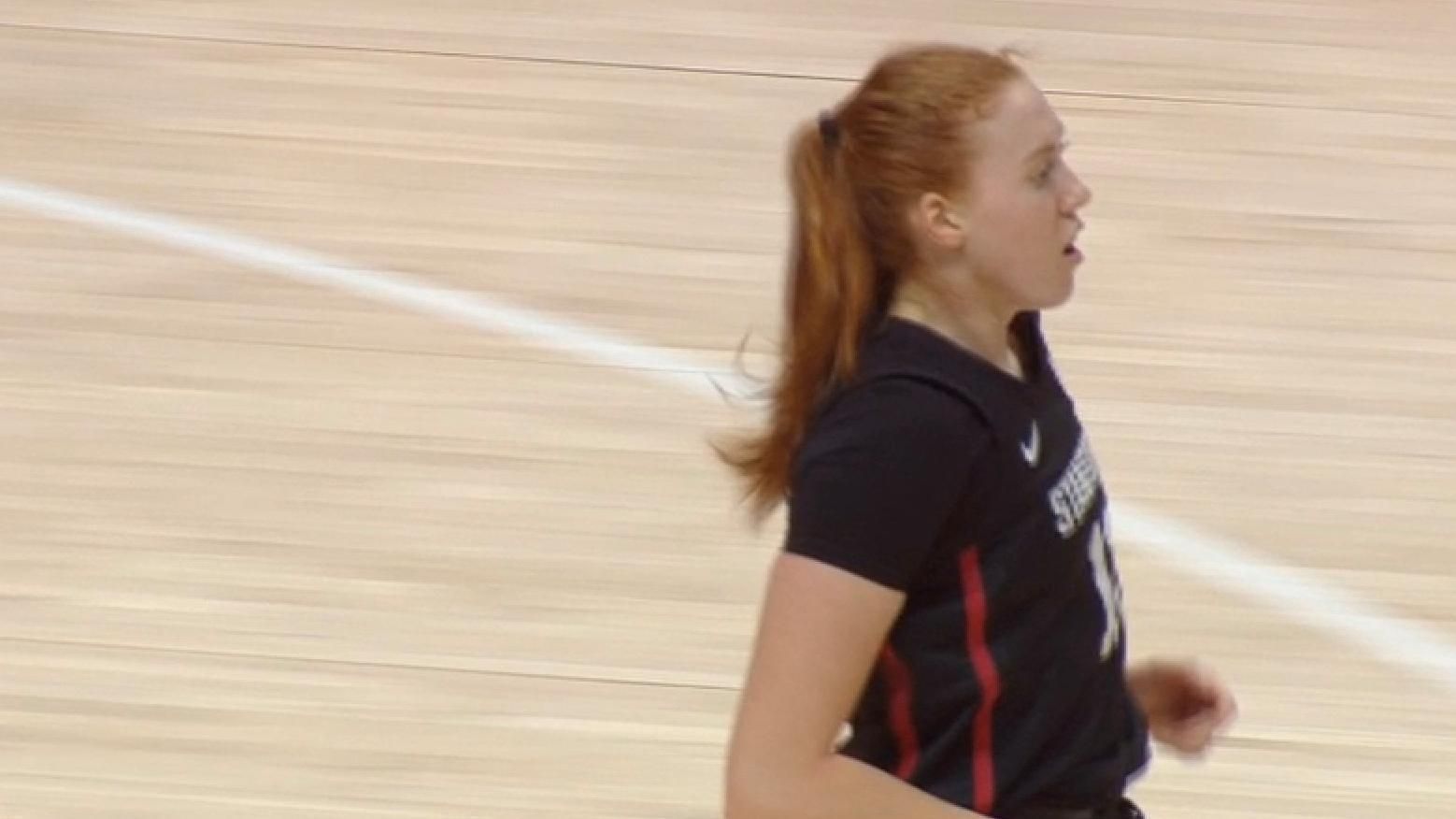 Ashten Prechtel gets hot from deep in the 4th quarter - ESPN Video