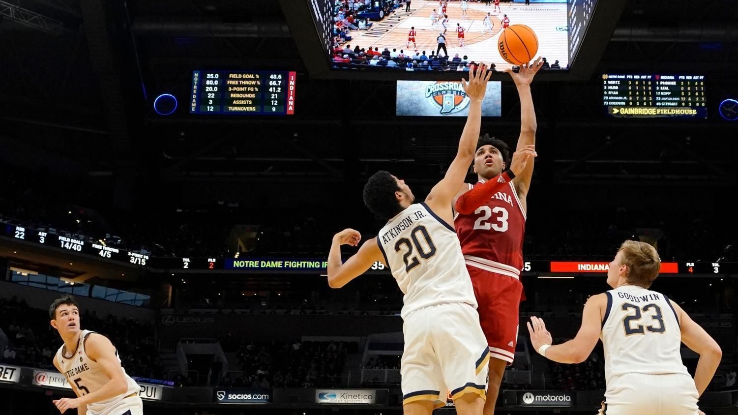 Trayce Jackson-Davis' nifty post moves lead to bucket - ESPN Video