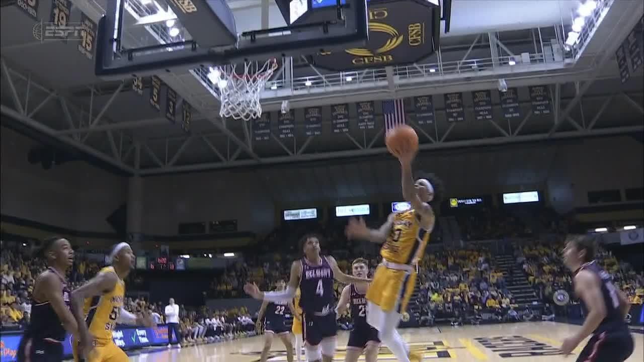 Tevin Brown drops in smooth layup for Murray State - ESPN Video