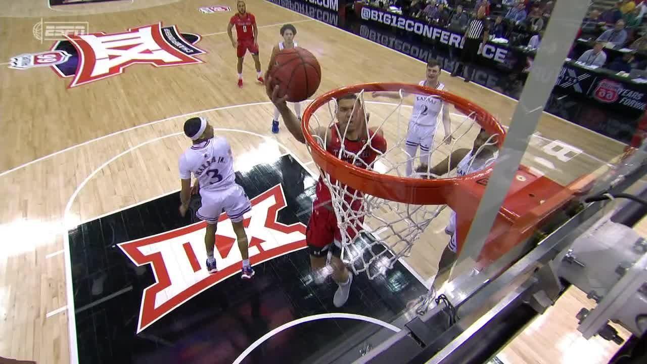 Kevin McCullar gets inside for a finesse finish - ESPN Video