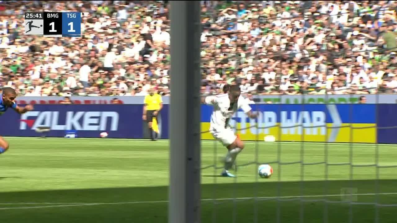Lars Stindl evens the score for Borussia Monchengladbach - ESPN Video