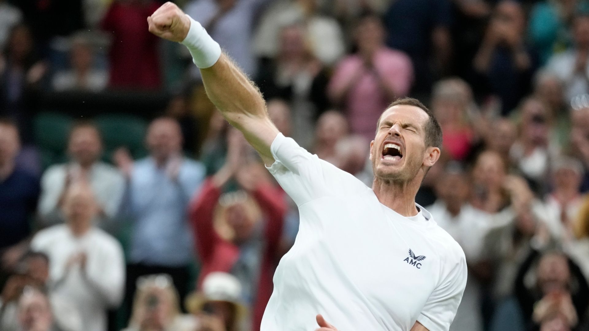 Murray nails an ace to advance to the second round - ESPN Video