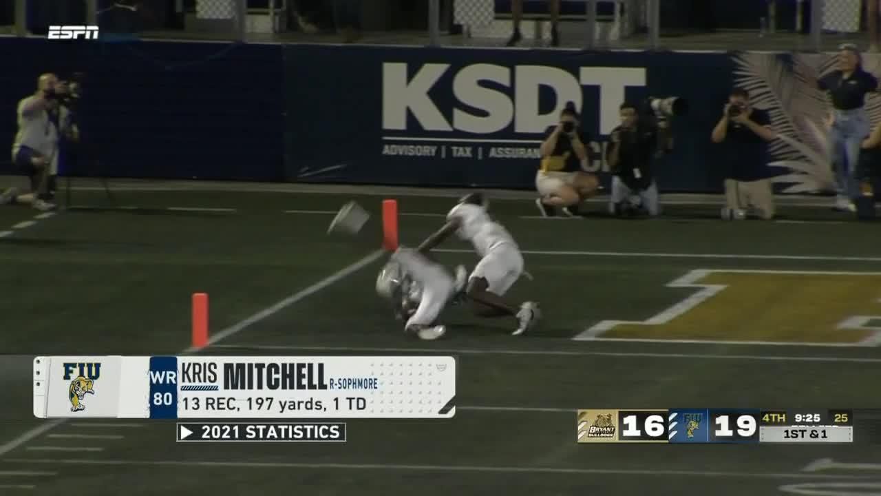 Kris Mitchell makes catch for 17-yard TD - ESPN Video