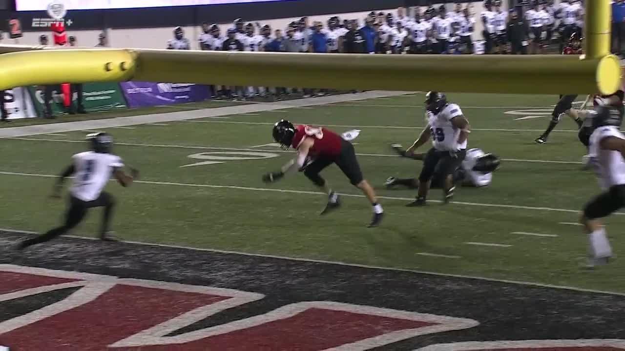 Rocky Lombardi throws 13-yard touchdown pass to Liam Soraghan - ESPN Video