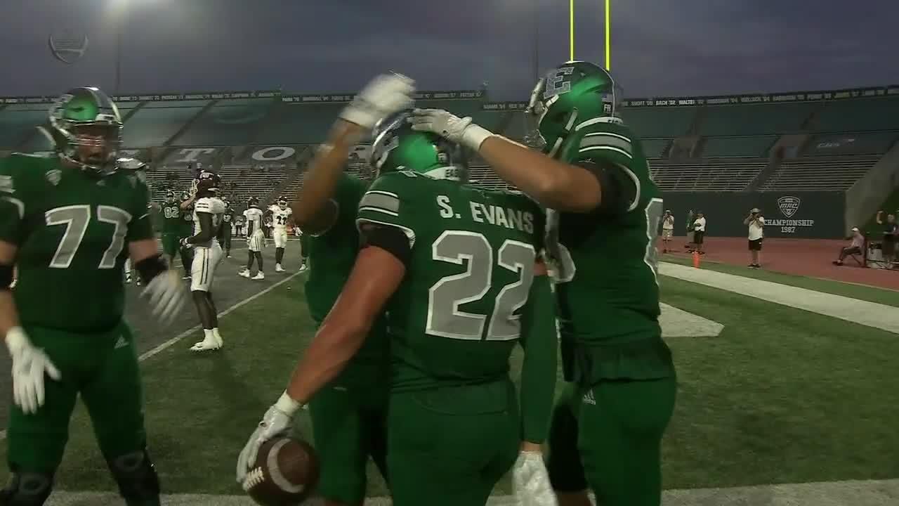 Samson Evans crosses goal line for 8-yard TD - ESPN Video