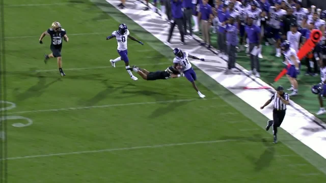 Derius Davis takes punt to the house for TCU - ESPN Video