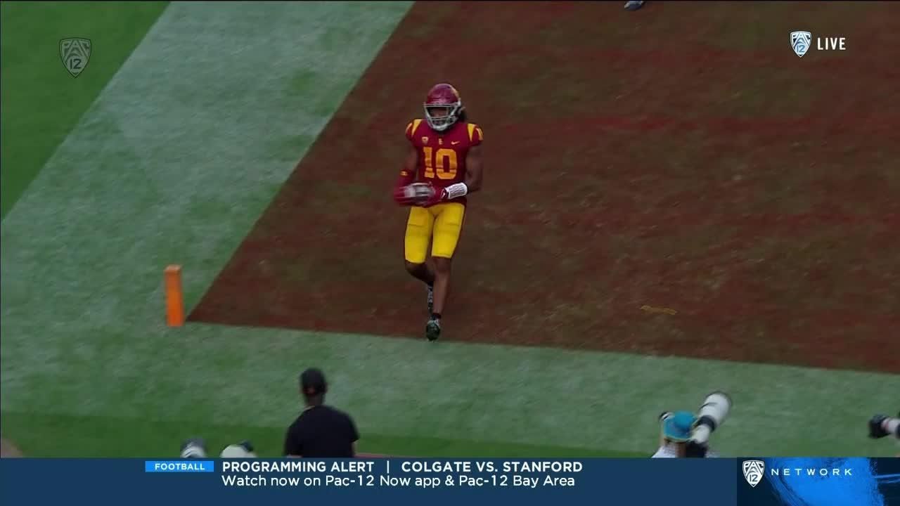 Ralen Goforth crosses goal line for a 31-yard pick-6 - ESPN Video