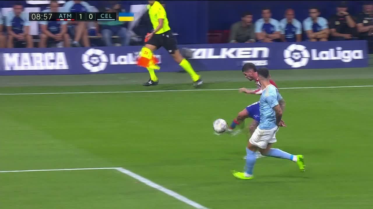 Ángel Correa goal 9th minute Atletico Madrid 1-0 Celta Vigo - ESPN Video