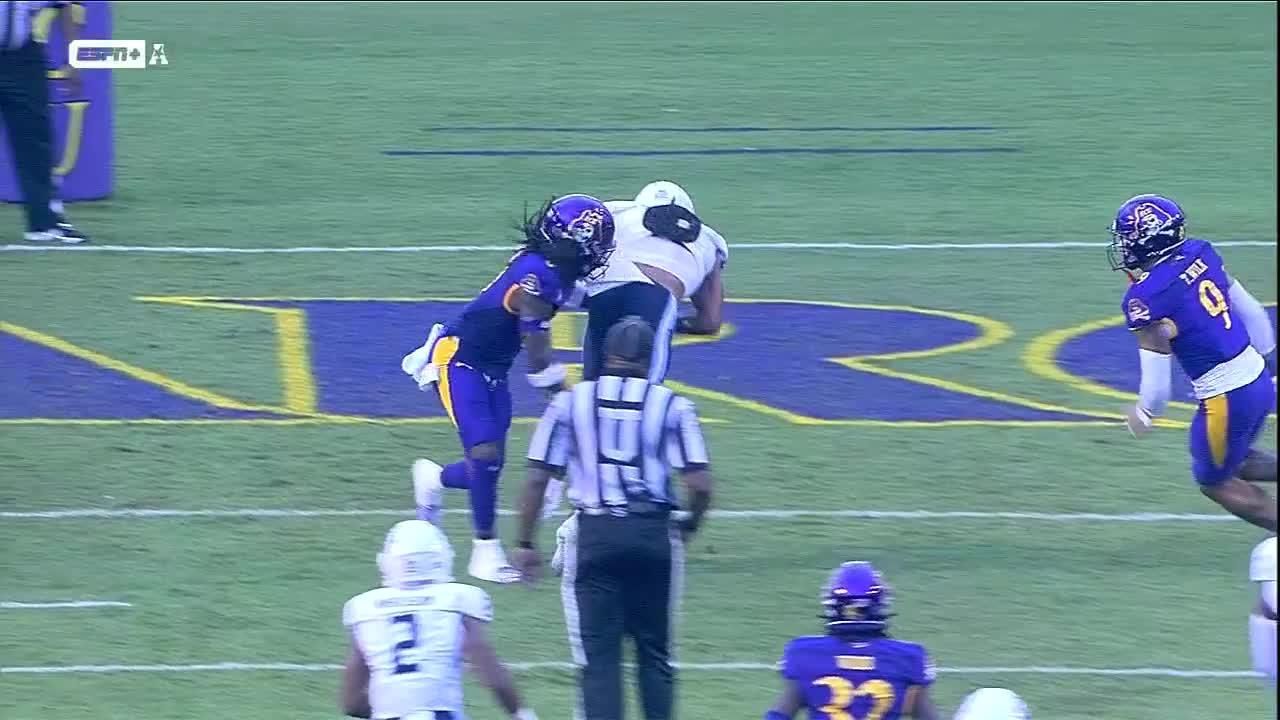 Hayden Wolff throws 16-yard TD vs. East Carolina - ESPN Video