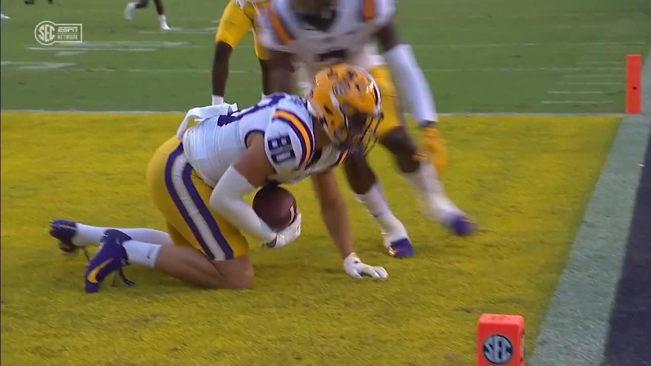 Touchdown! Jack Bech scores vs. Southern Jaguars - ESPN Video