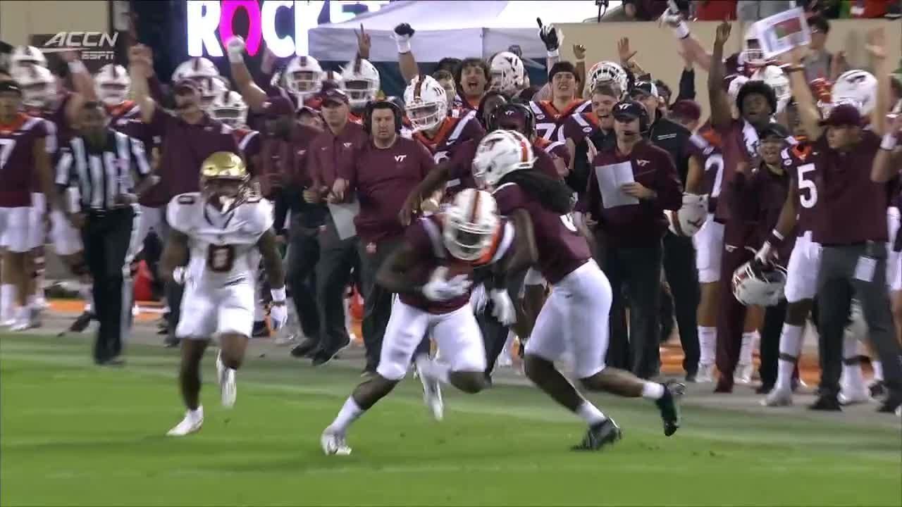 Picked! Boston College throws interception - ESPN Video