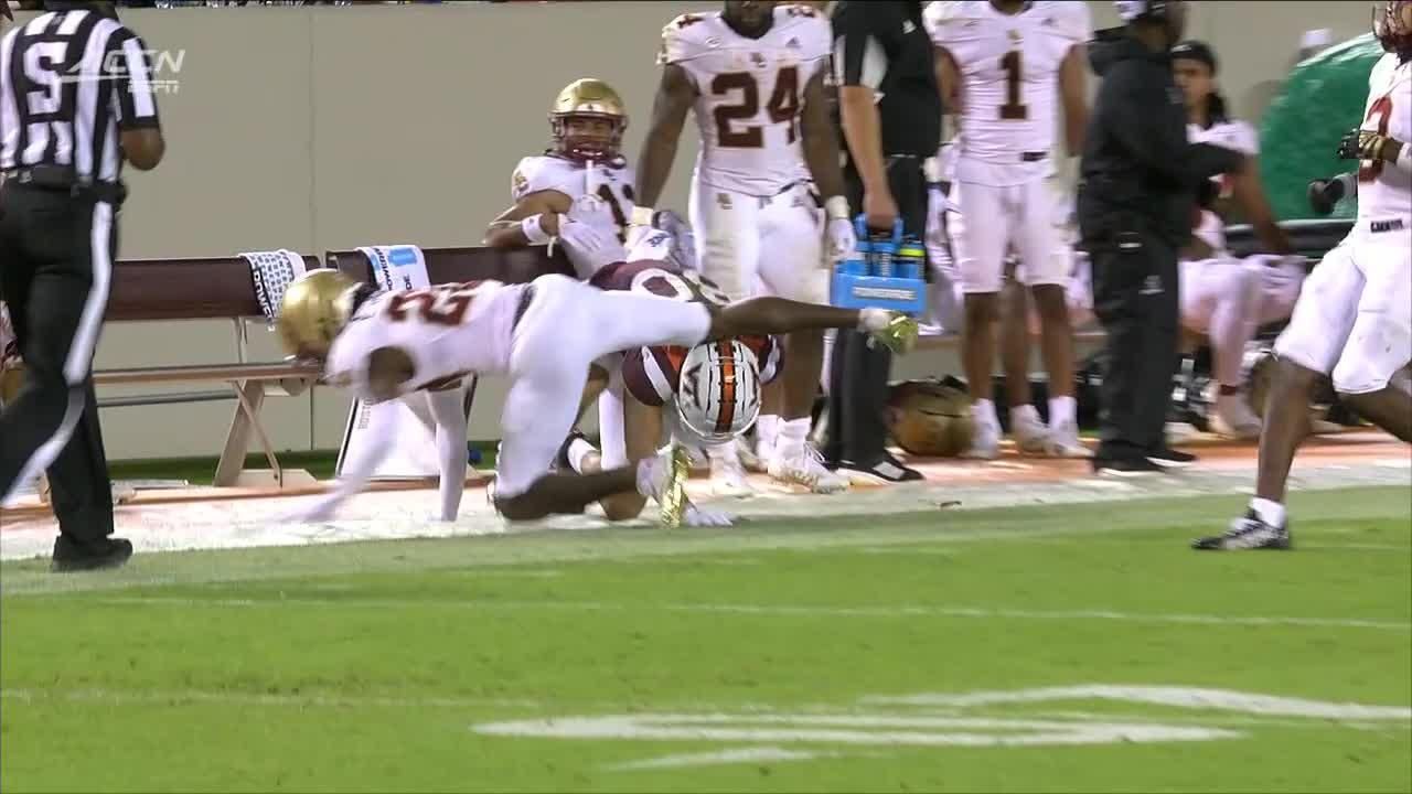 Kaleb Smith makes impressive 43-yard catch - ESPN Video