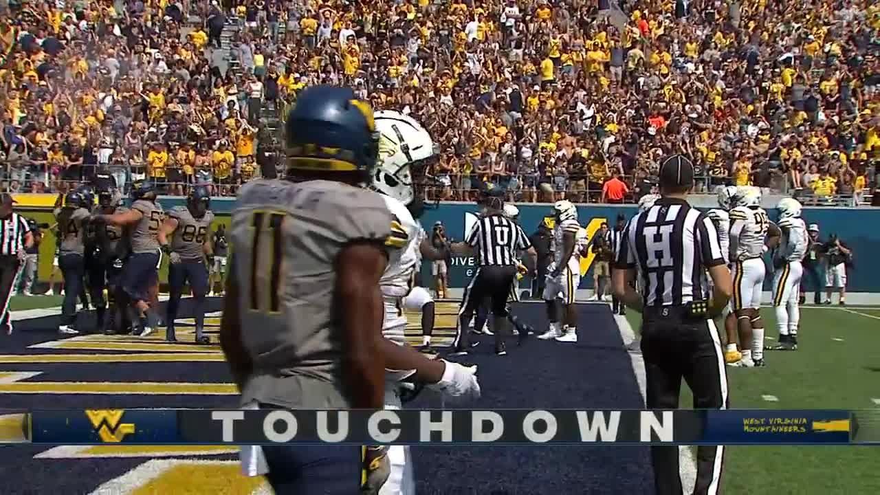 Tony Mathis Jr. crosses goal line for 2-yard touchdown - ESPN Video