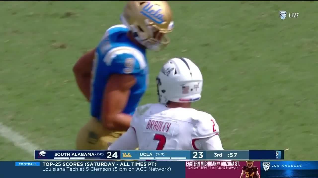 Carter Bradley airs it out for 4-yard TD - ESPN Video