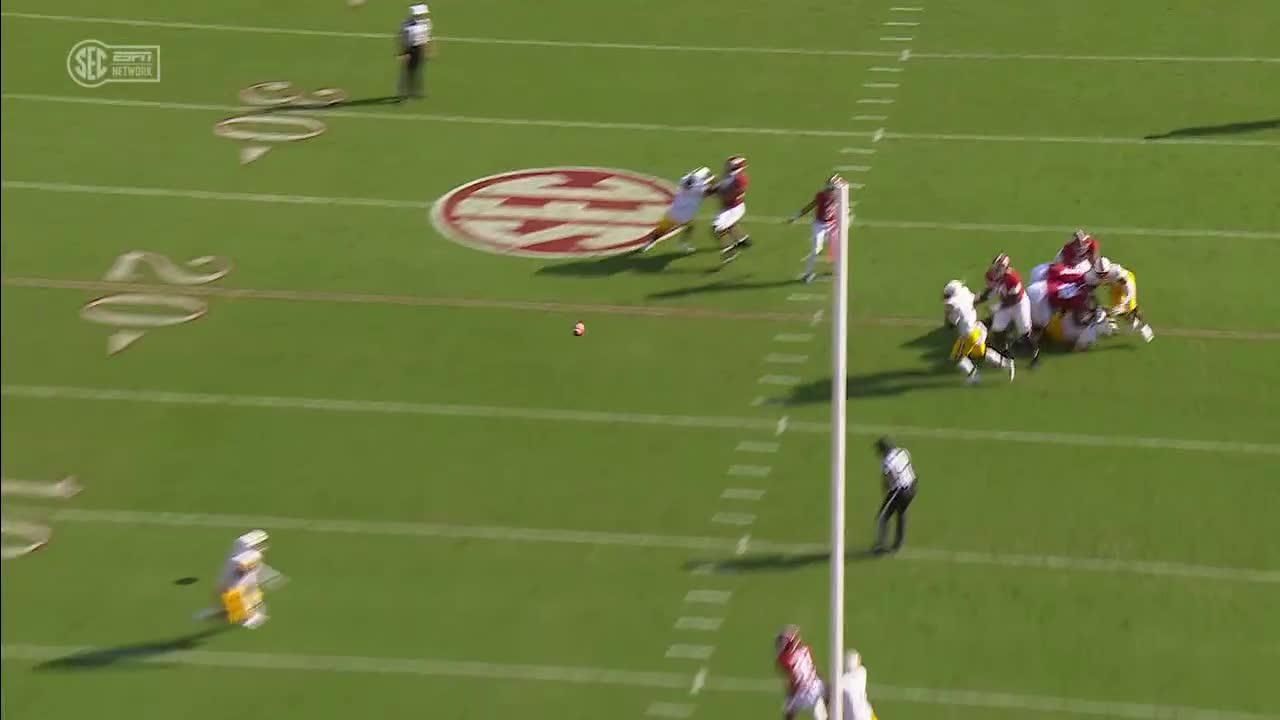 Bryce Young airs it out for 15-yard touchdown - ESPN Video