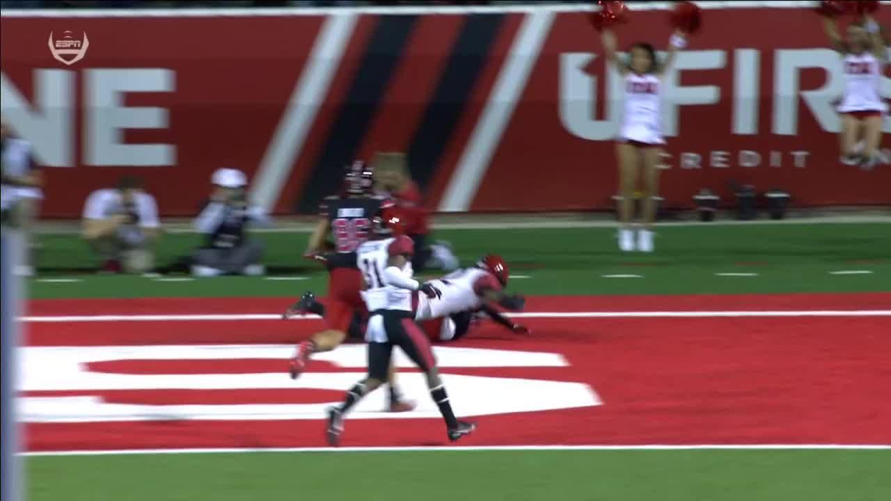 Devaughn Vele hauls in his 2nd TD for Utah - ESPN Video