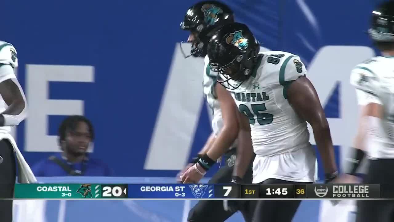 End Zone! Grayson Mccall scores 2-yard rushing TD - ESPN Video